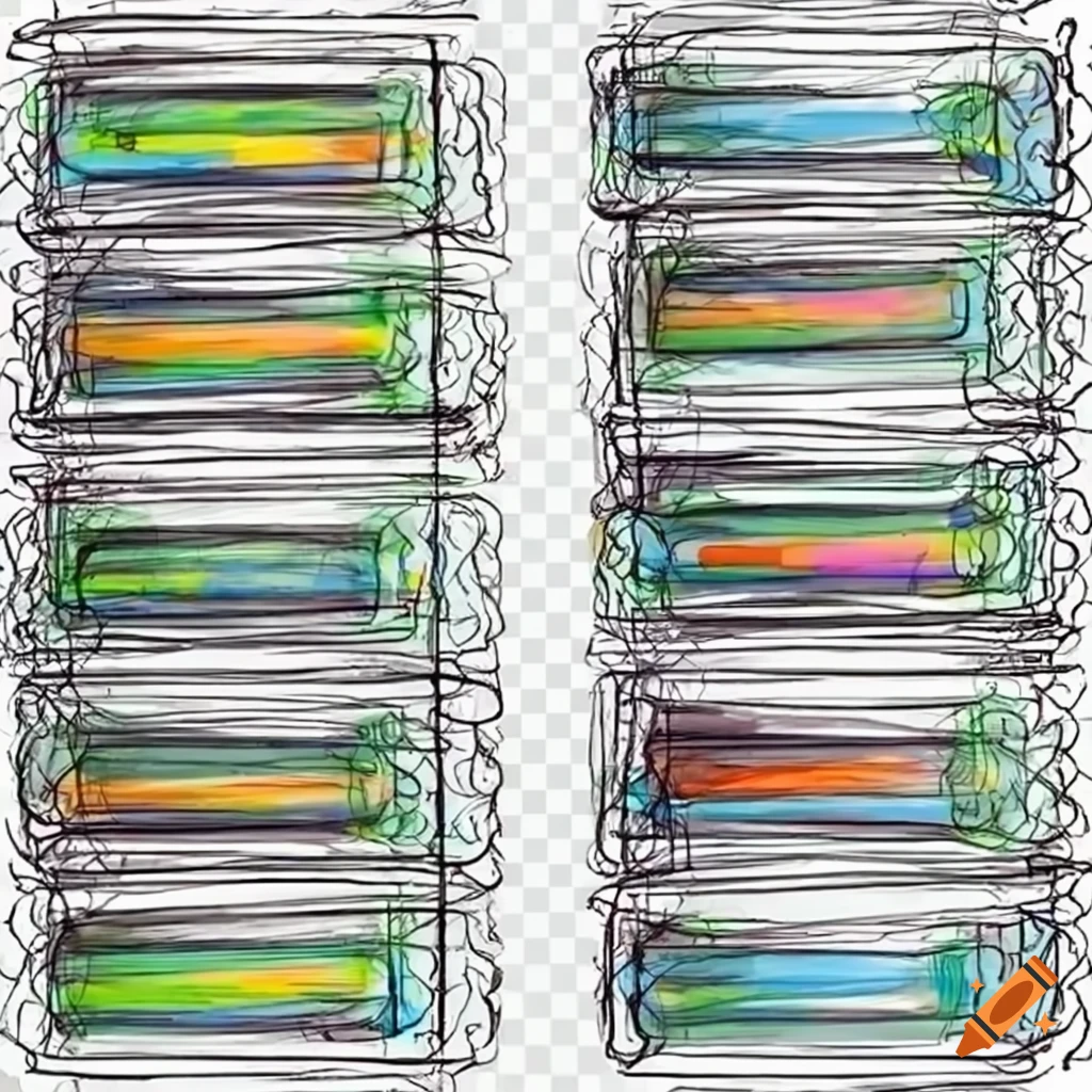 Server access monitoring illustration on Craiyon