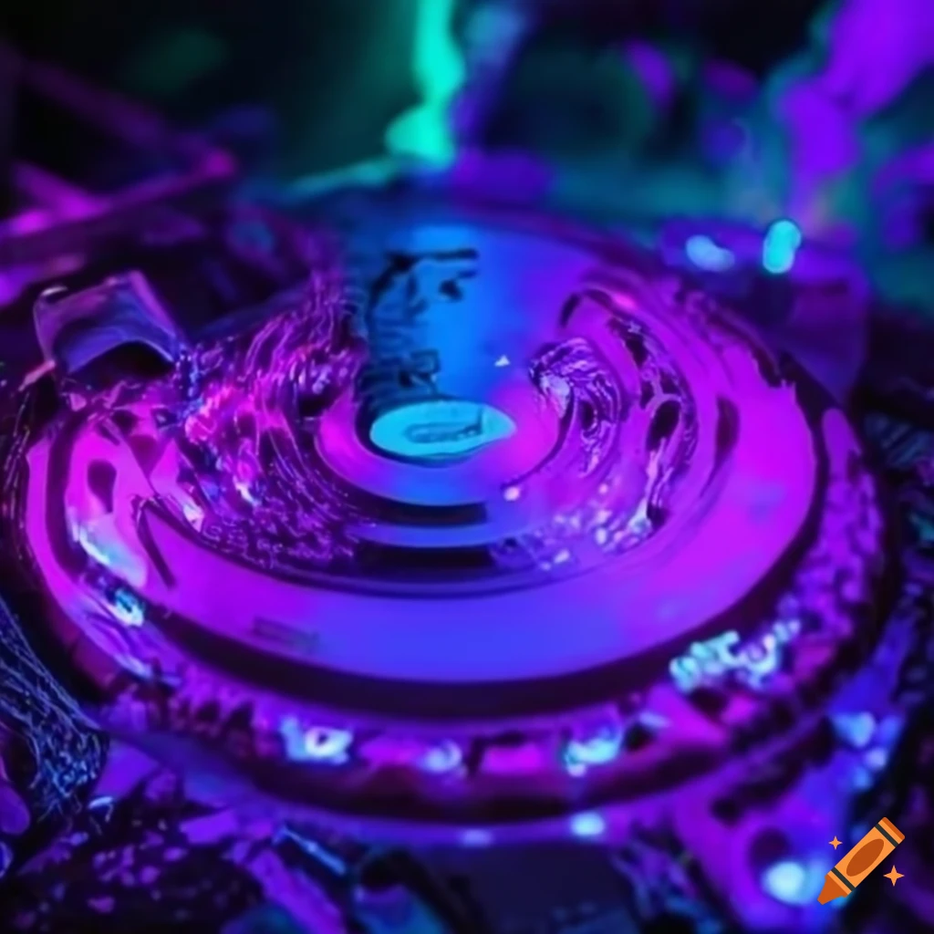 Purple rave tech image