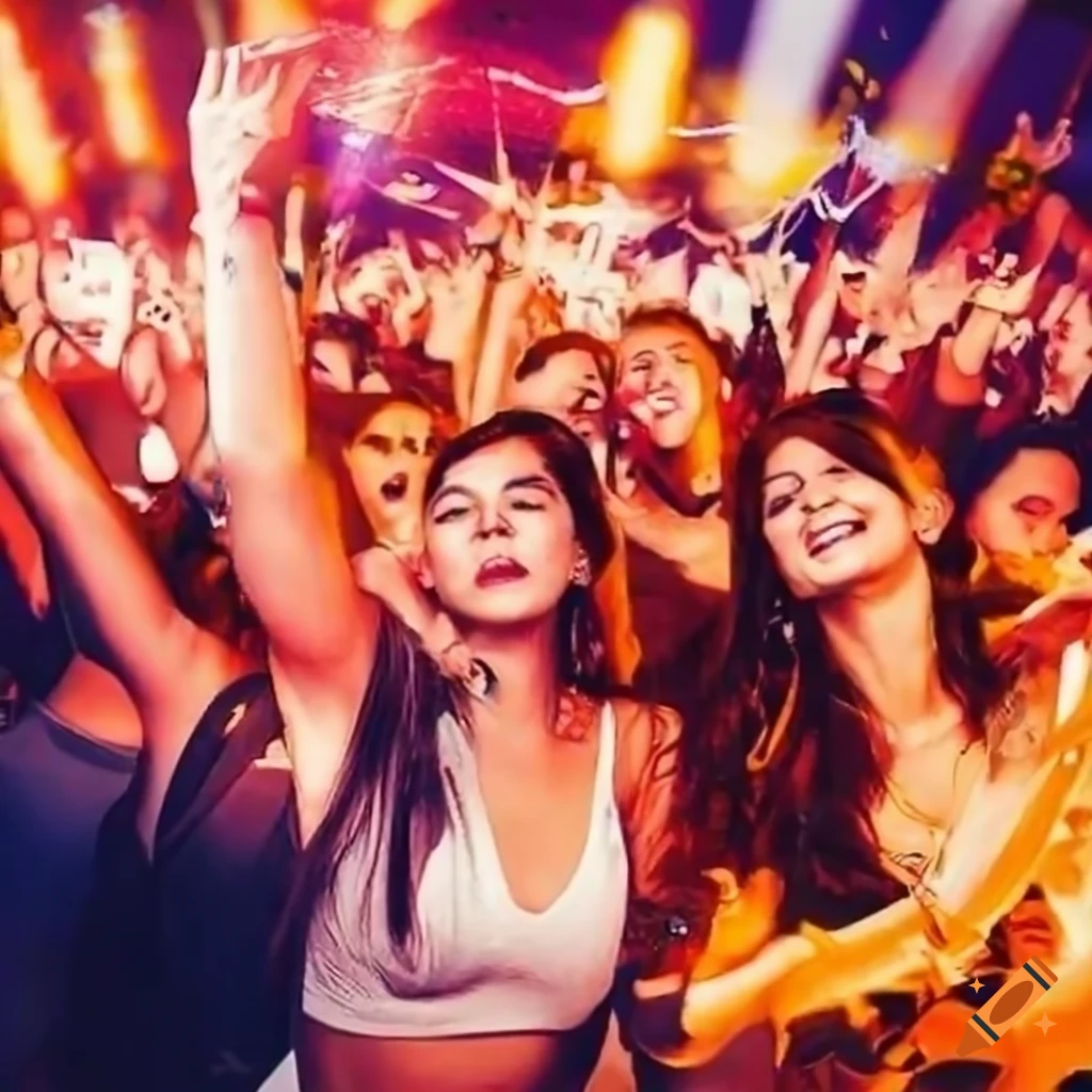 vibrant-party-with-friends-on-craiyon