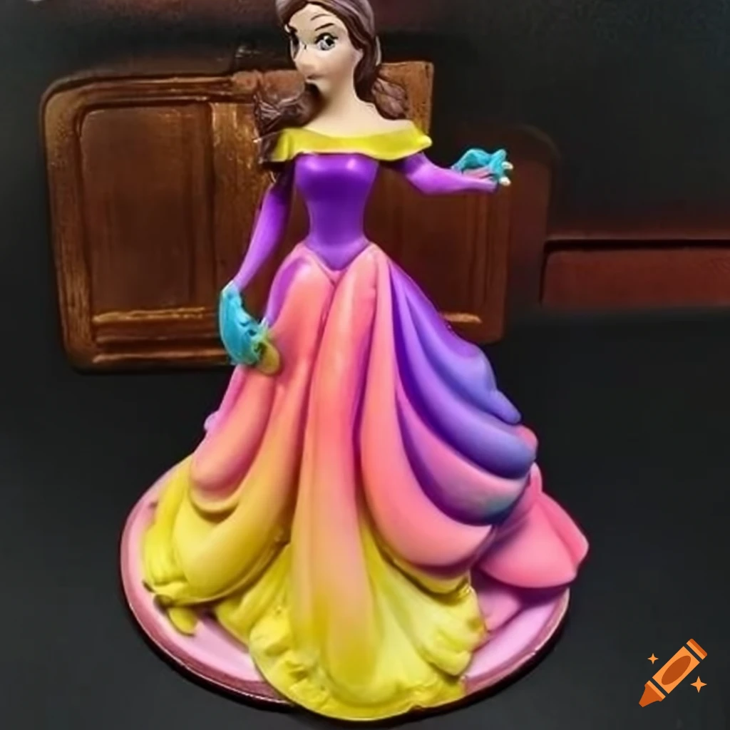 Disney native princess group resin figure on Craiyon