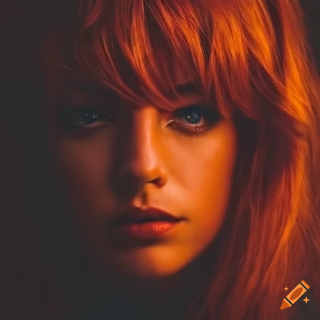 Portrait Of An Italian Asuka Langley Cosplay On Craiyon