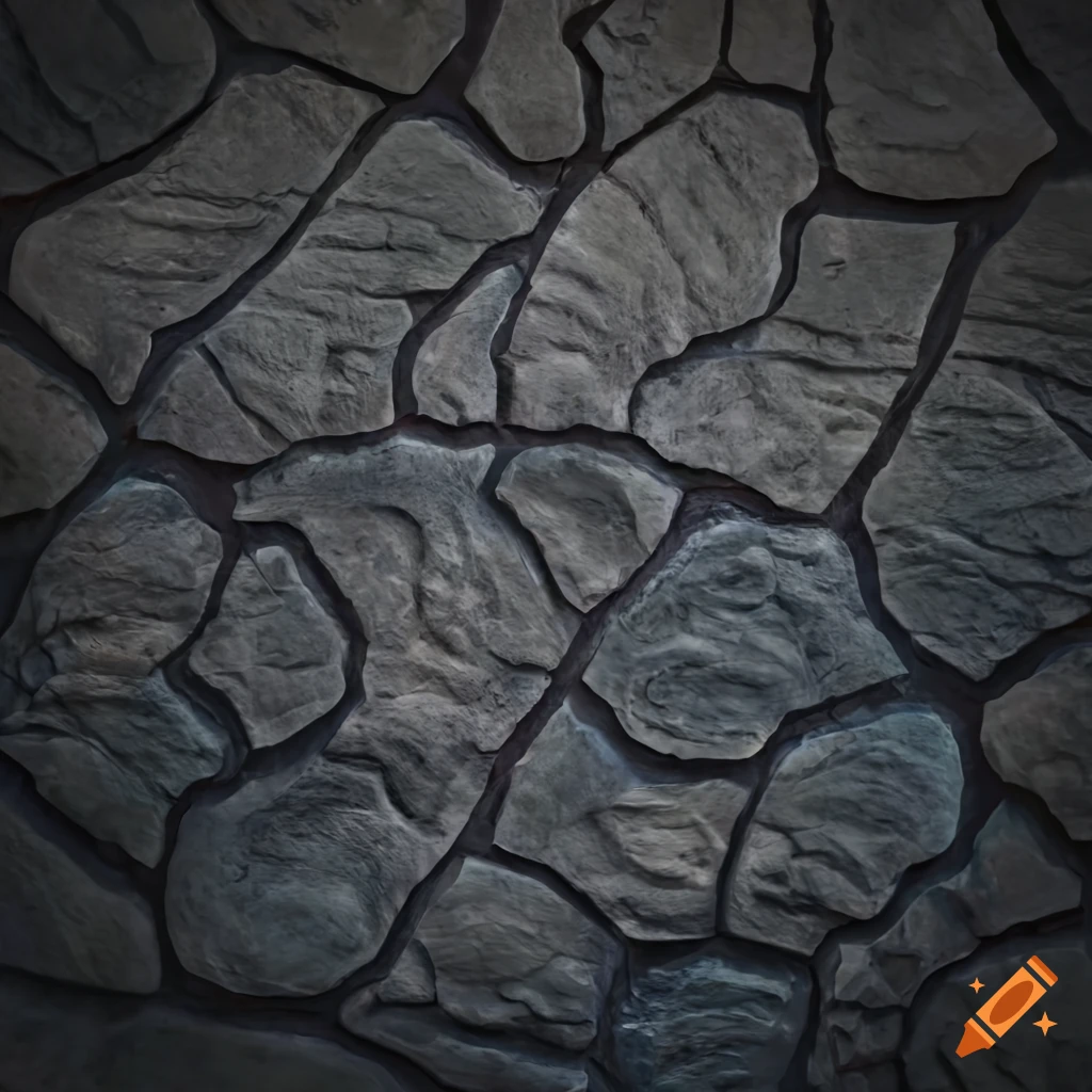 Dungeon undead stone wall texture on Craiyon
