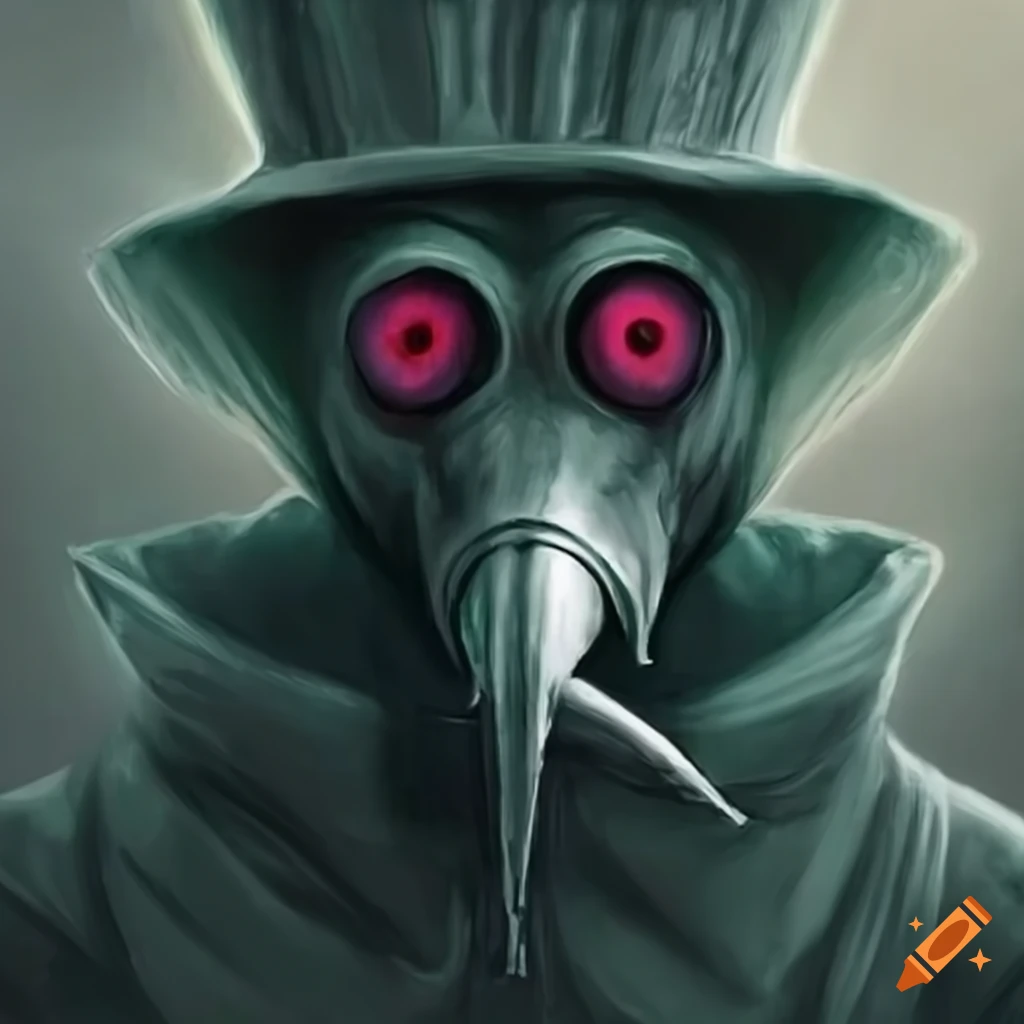 Plague Doctor images created on Craiyon
