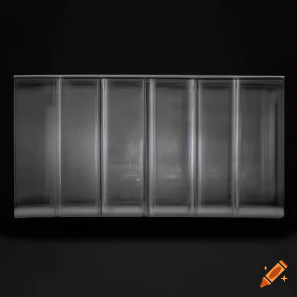 Shiny metal column tiles on Craiyon