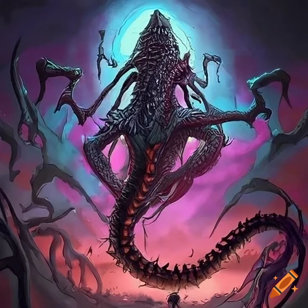 Image of Nyarlathotep on Craiyon