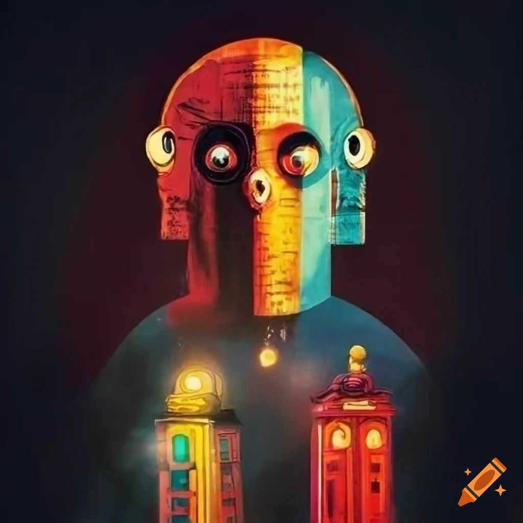 Doctor who: the voord movie collage artwork on Craiyon