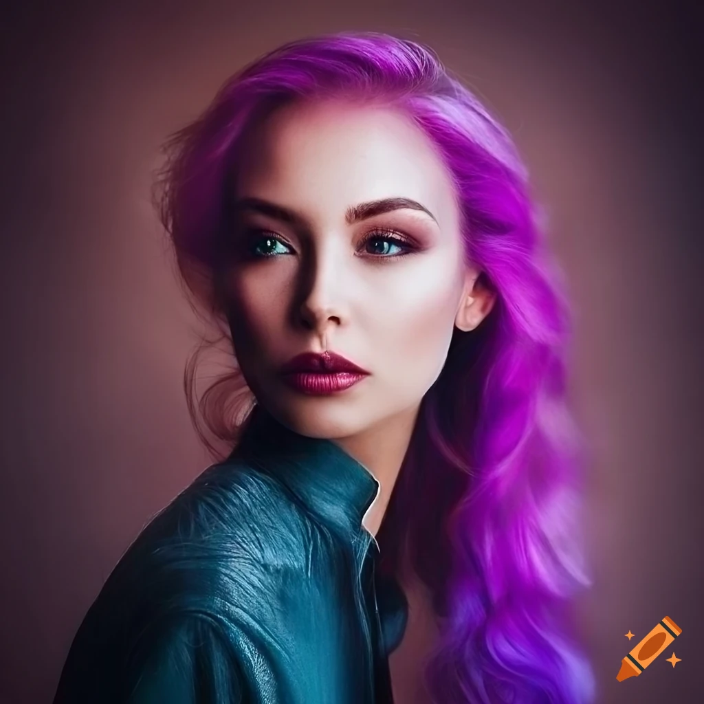 Close-up high definition full portrait with detailed lights on ...