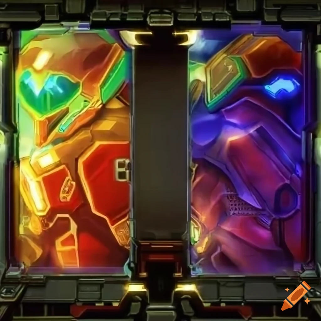 Tiles in the glass tube level of metroid zero mission on Craiyon