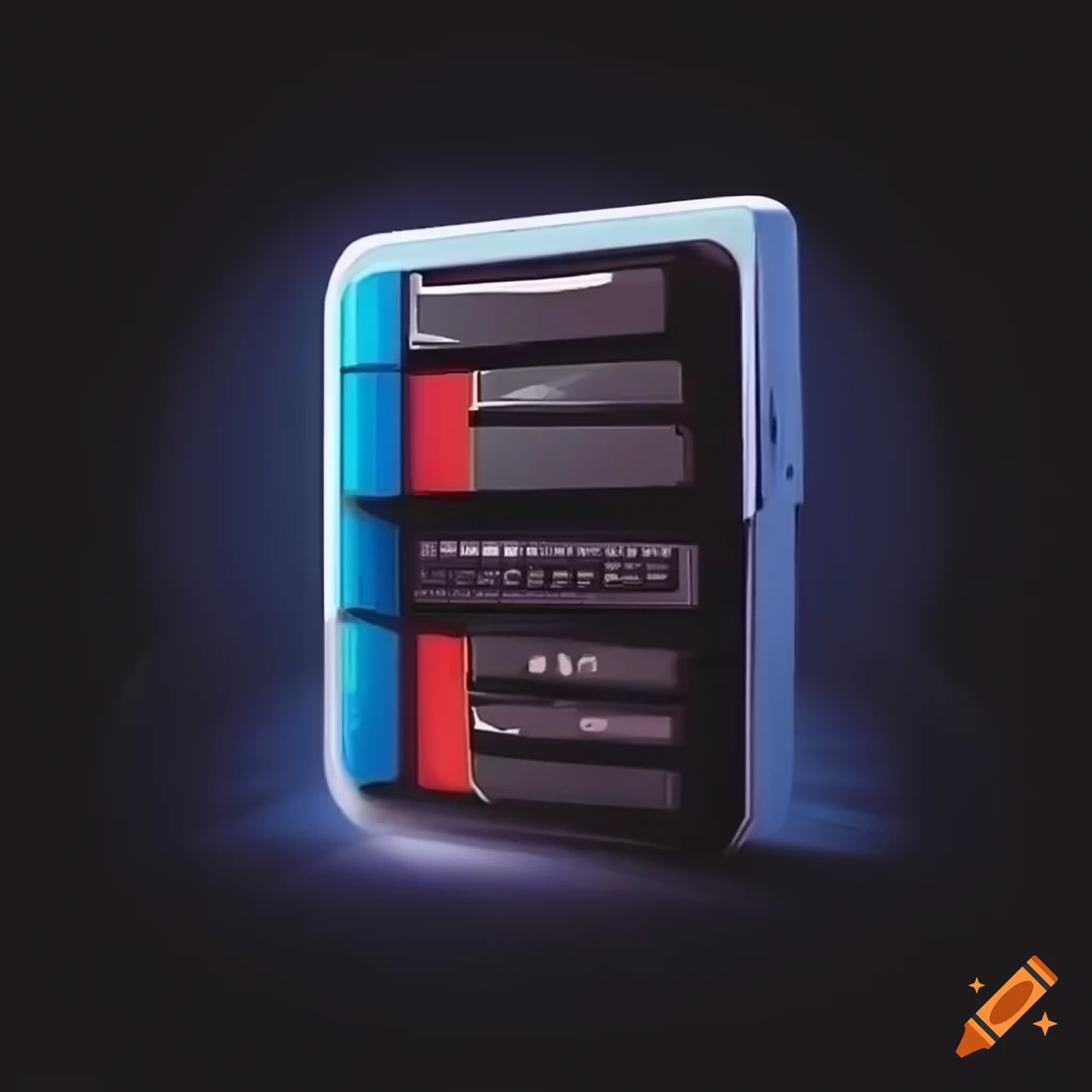 Retro computer logo for a youtube channel on Craiyon