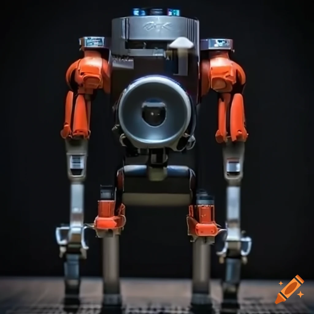 Fully autonomous mobile robot for petrochemical site inspection on Craiyon