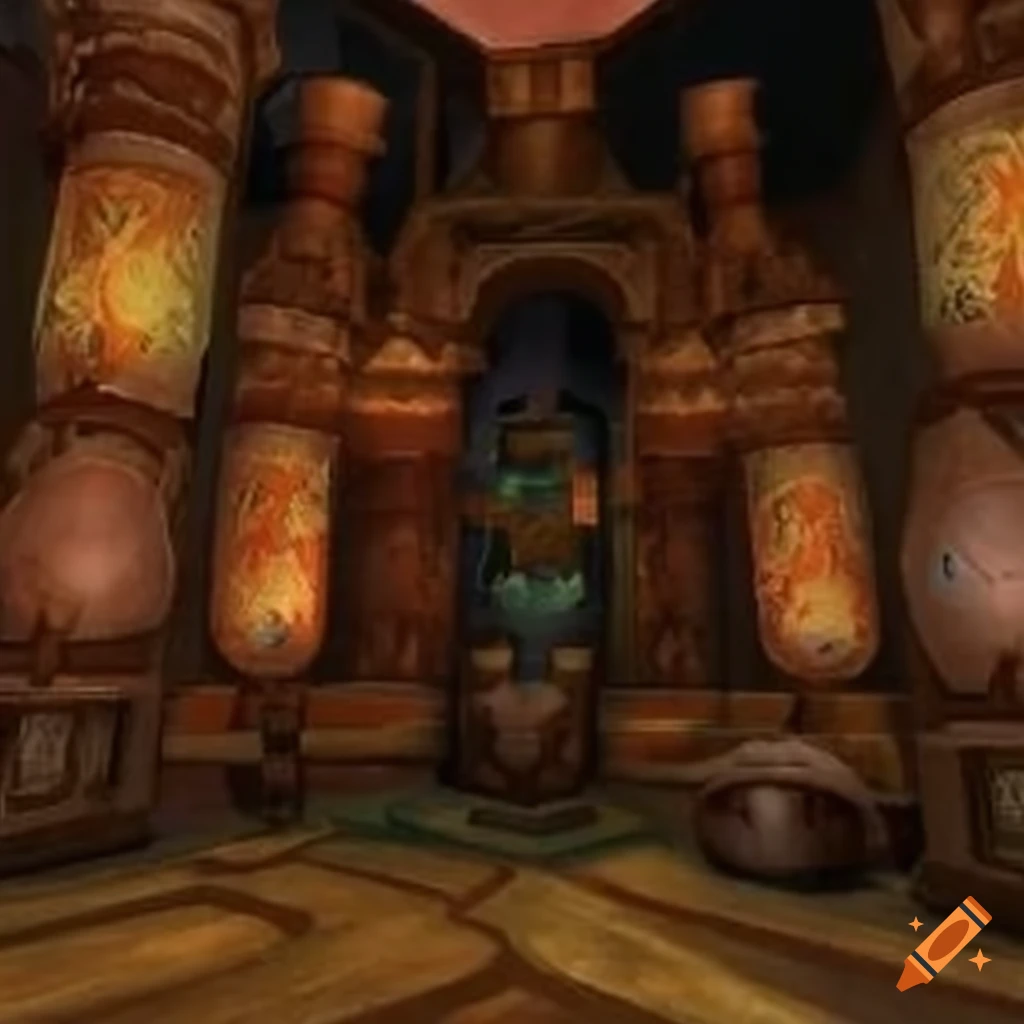Budget-friendly realms logo on Craiyon