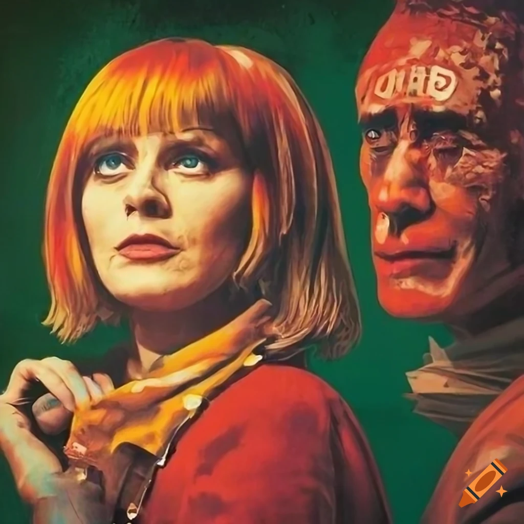 Collage movie poster for doctor who: the mutants on Craiyon