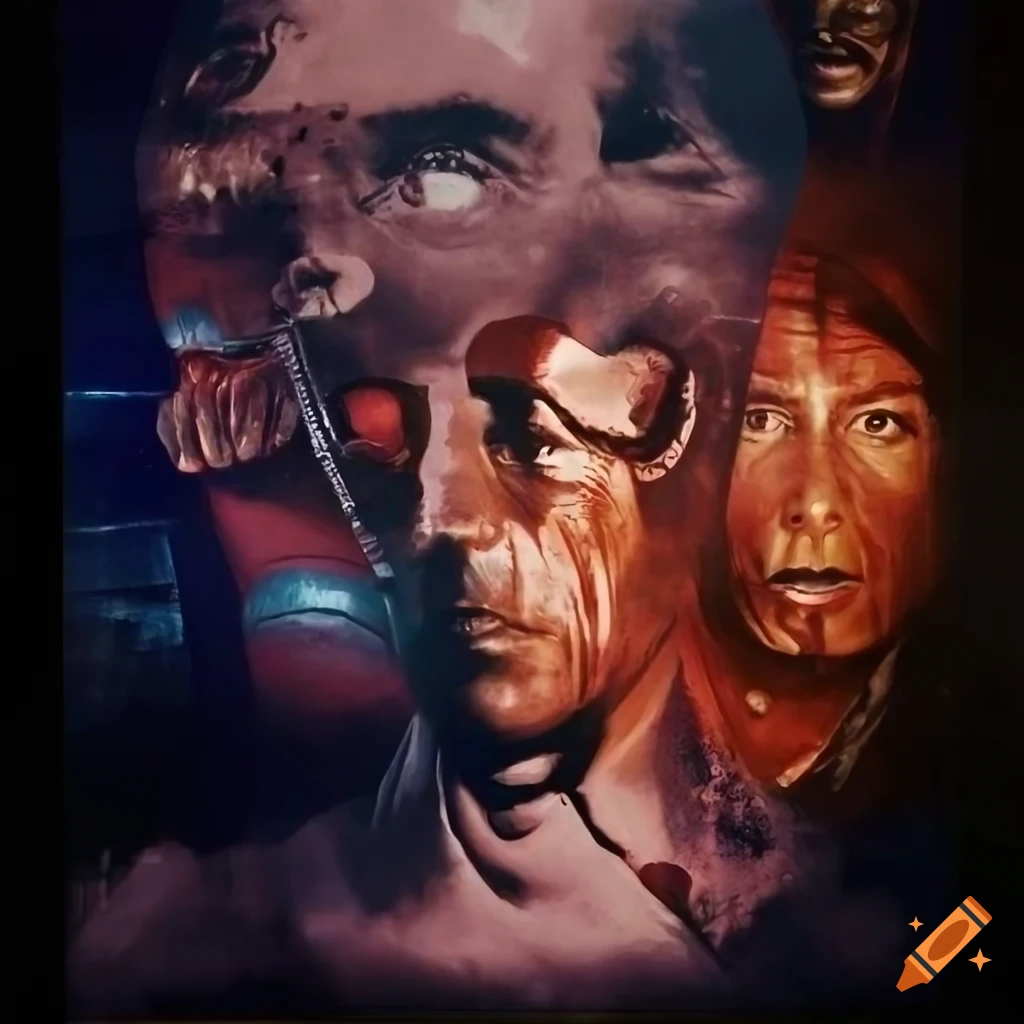 Grayscale collage movie poster for doctor who: planet of giants on Craiyon