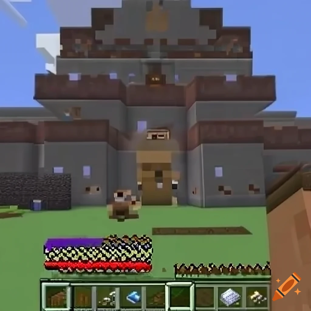 Minecraft lan party experience on Craiyon