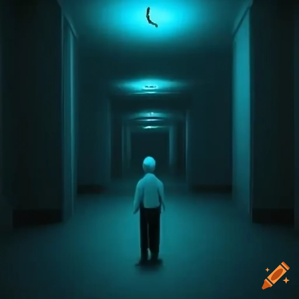 Teleportation to the backrooms on Craiyon