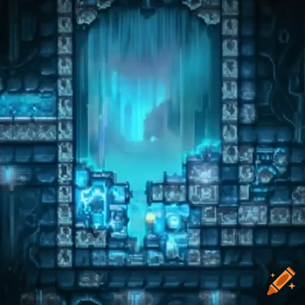 2d tiles from metroid zero mission game on Craiyon