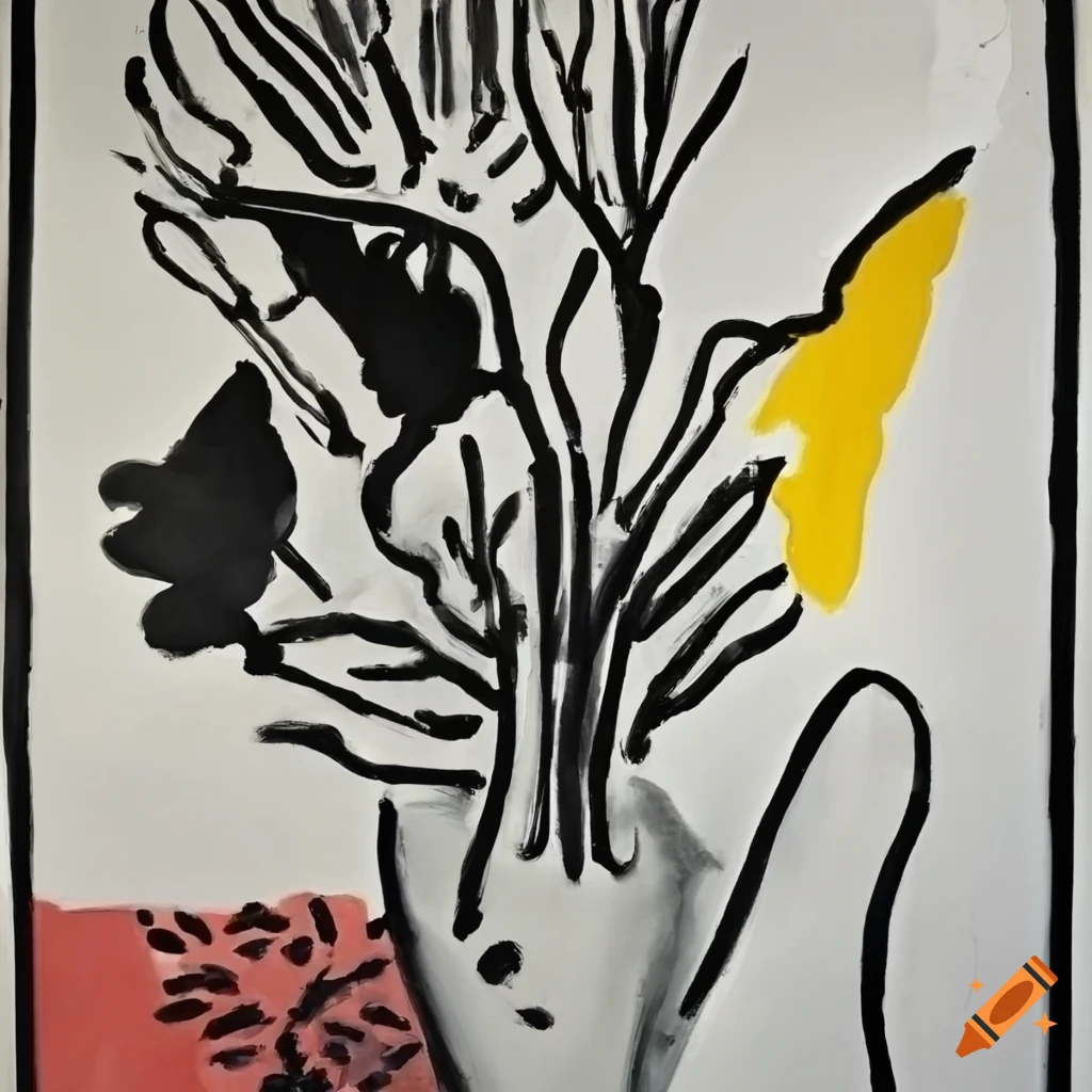 Ink painting by henri matisse