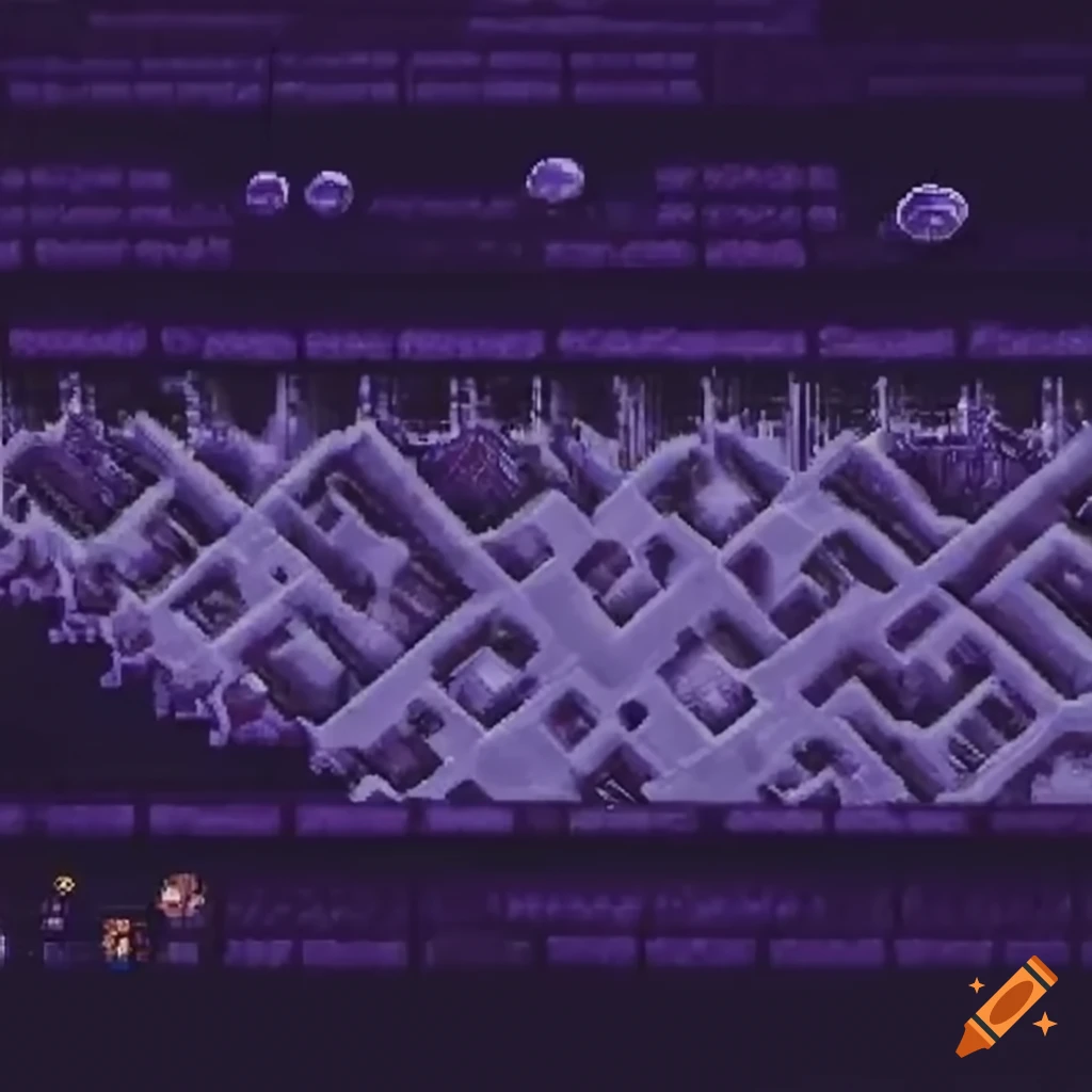 2d tiles of brinstar magma bubbles in metroid zero mission on Craiyon
