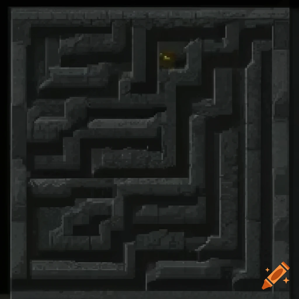 Tiles from Norfair ruins level in Metroid Zero Mission on Craiyon
