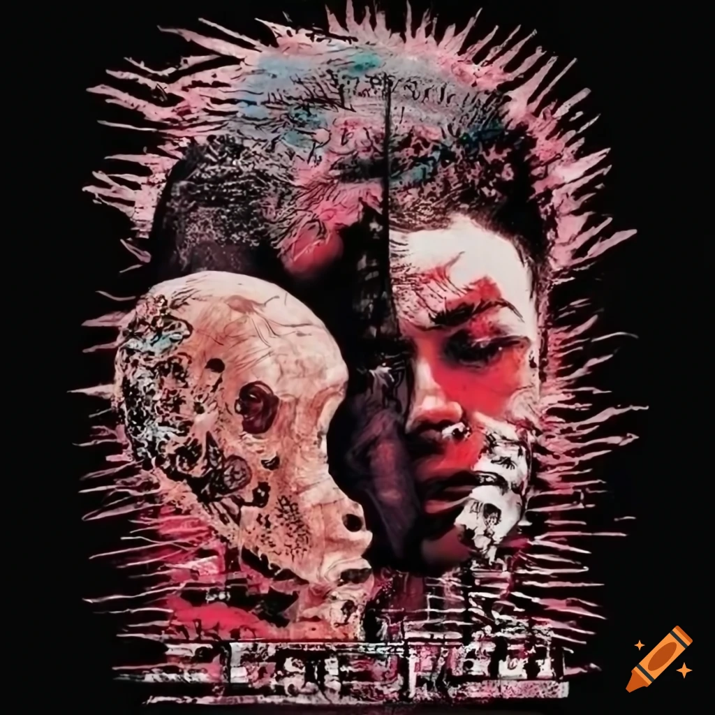 Punk band album cover design