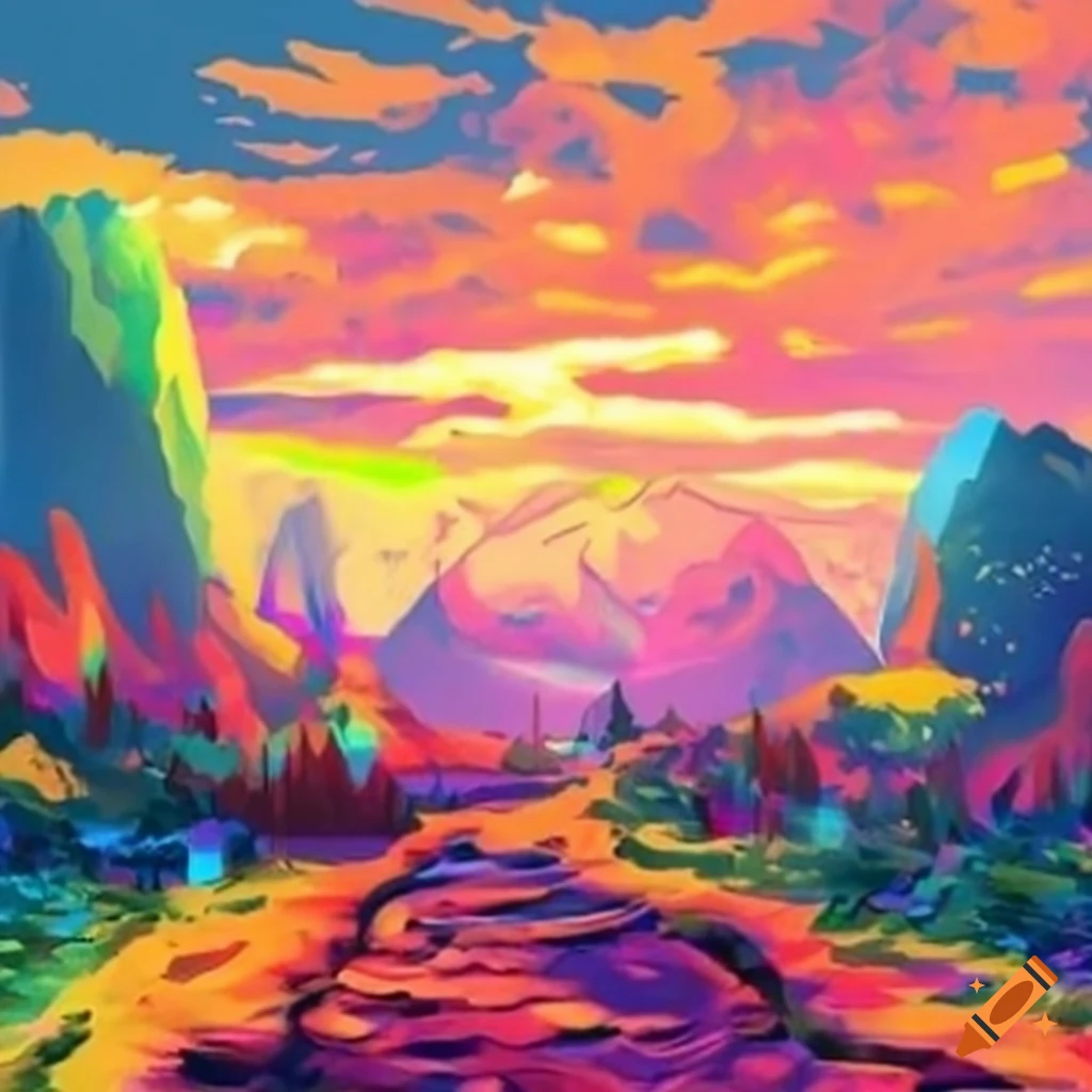 Compatible landscape design on Craiyon