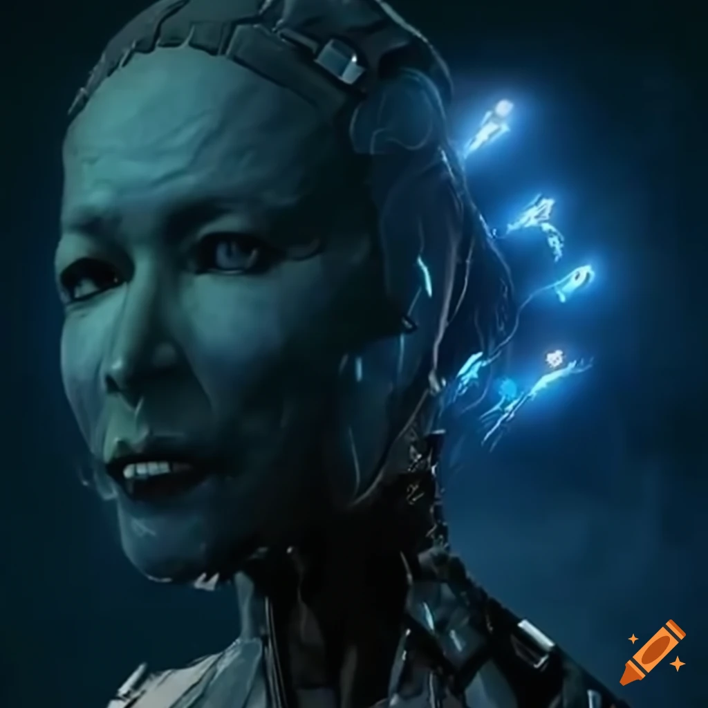 Illustration of defeating ai enemies on Craiyon