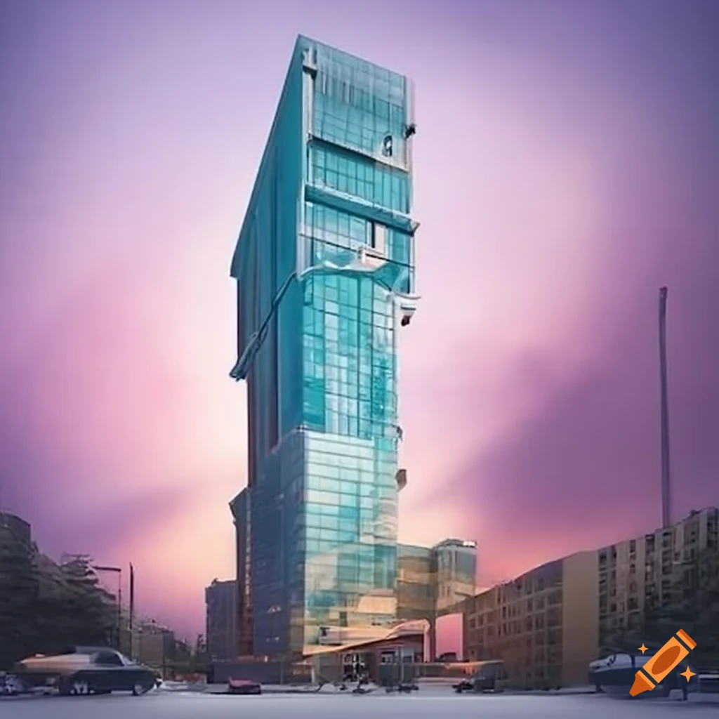 Picture Of A Modern Building On Craiyon
