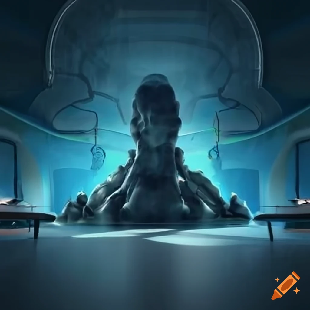 Virtual space design concept on Craiyon