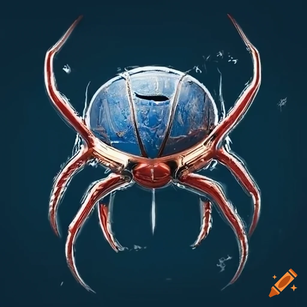 Spider-inspired nfl team helmet logo on Craiyon