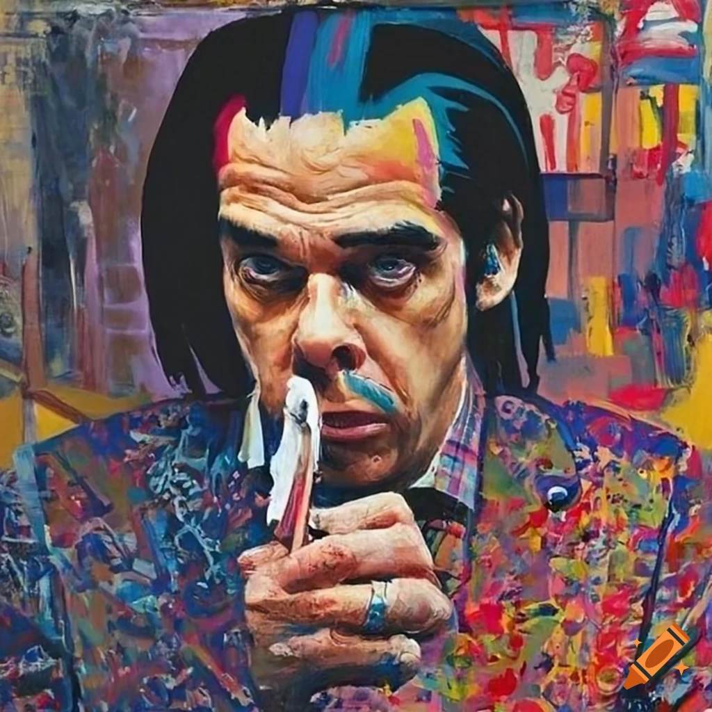 Portrait of jim carrey in van gogh's style on Craiyon