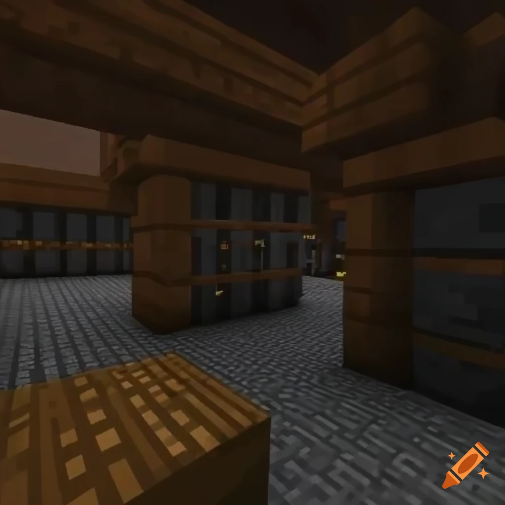 Minecraft server sos on Craiyon