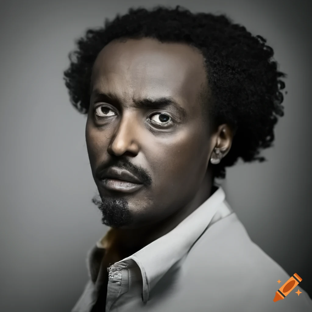 Portrait of dawit isaak, swedish-eritrean playwright and journalist on ...