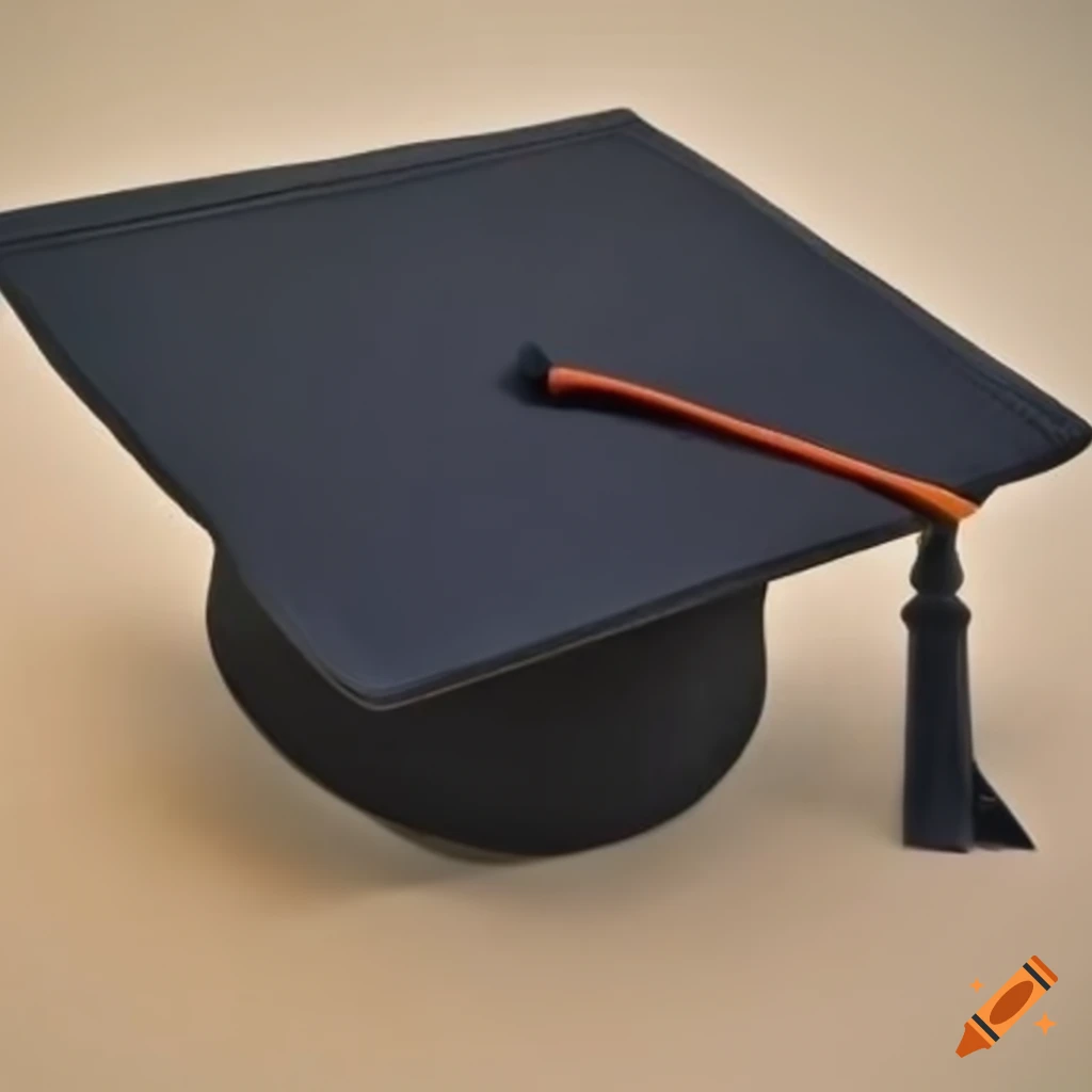 Graduation cap on Craiyon