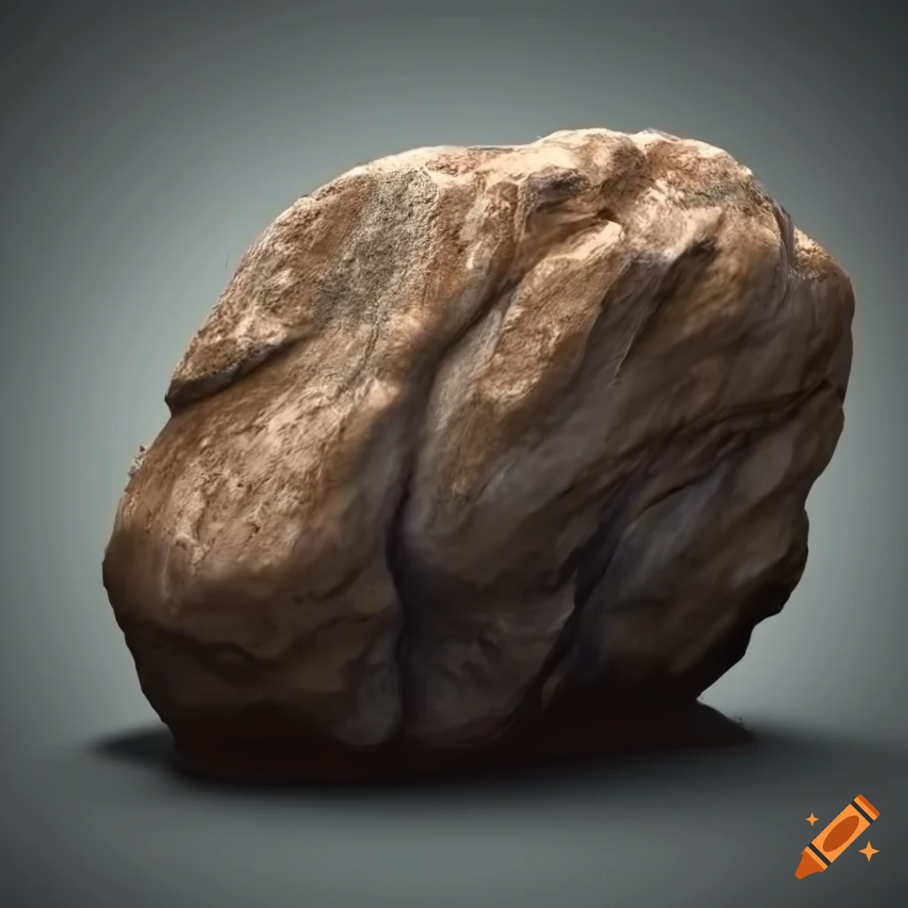 Pile of boulders on Craiyon