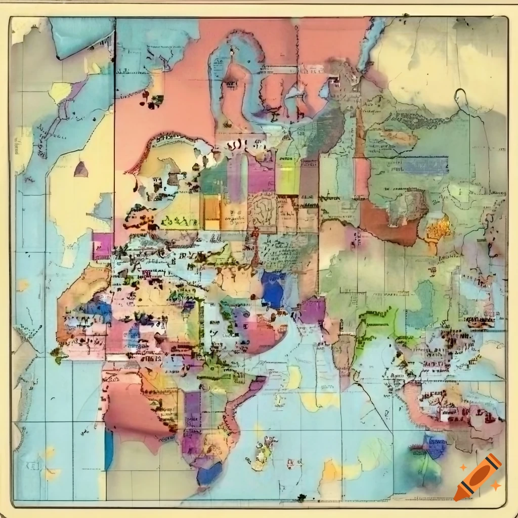 Variety of map designs