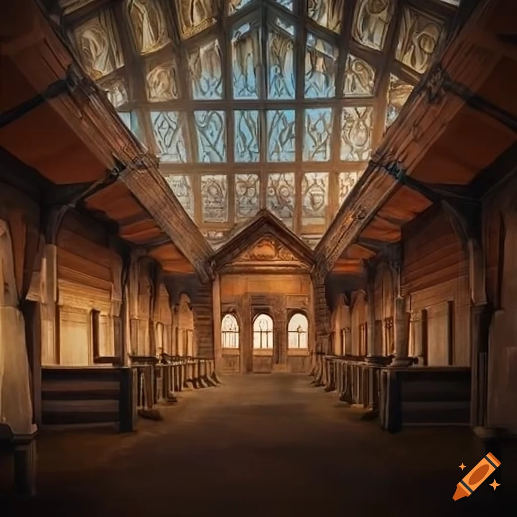 Royal stable building on Craiyon