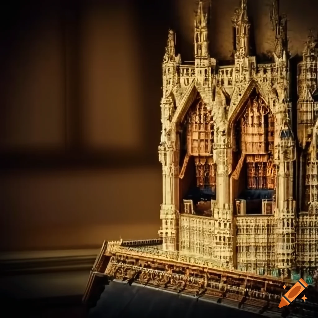 Kingdom building stand on Craiyon