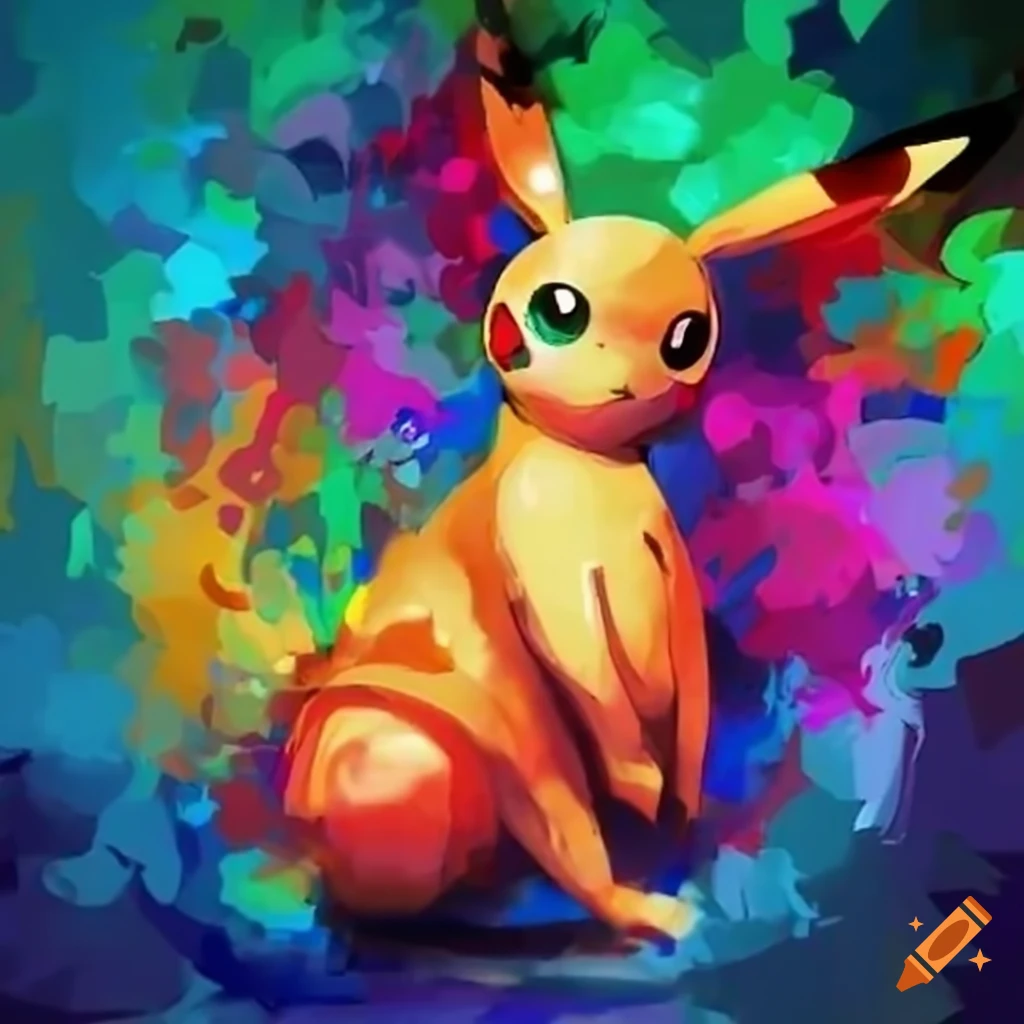Illustration of a pokemon character