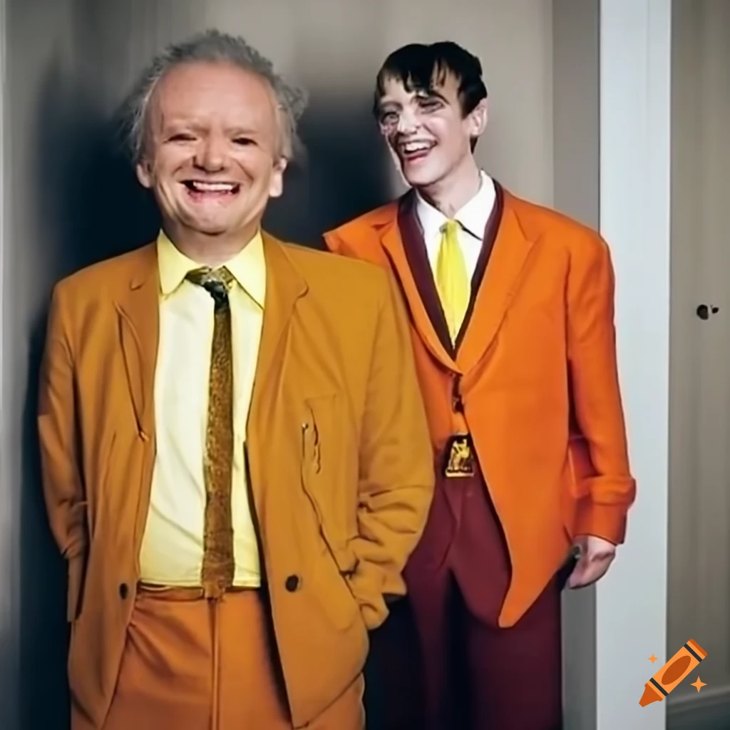 Ian mcdiarmid and matthew lillard posing together on Craiyon