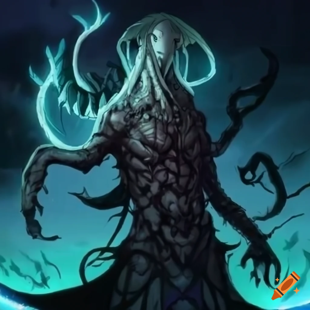 Eldritch monstrosity anime character