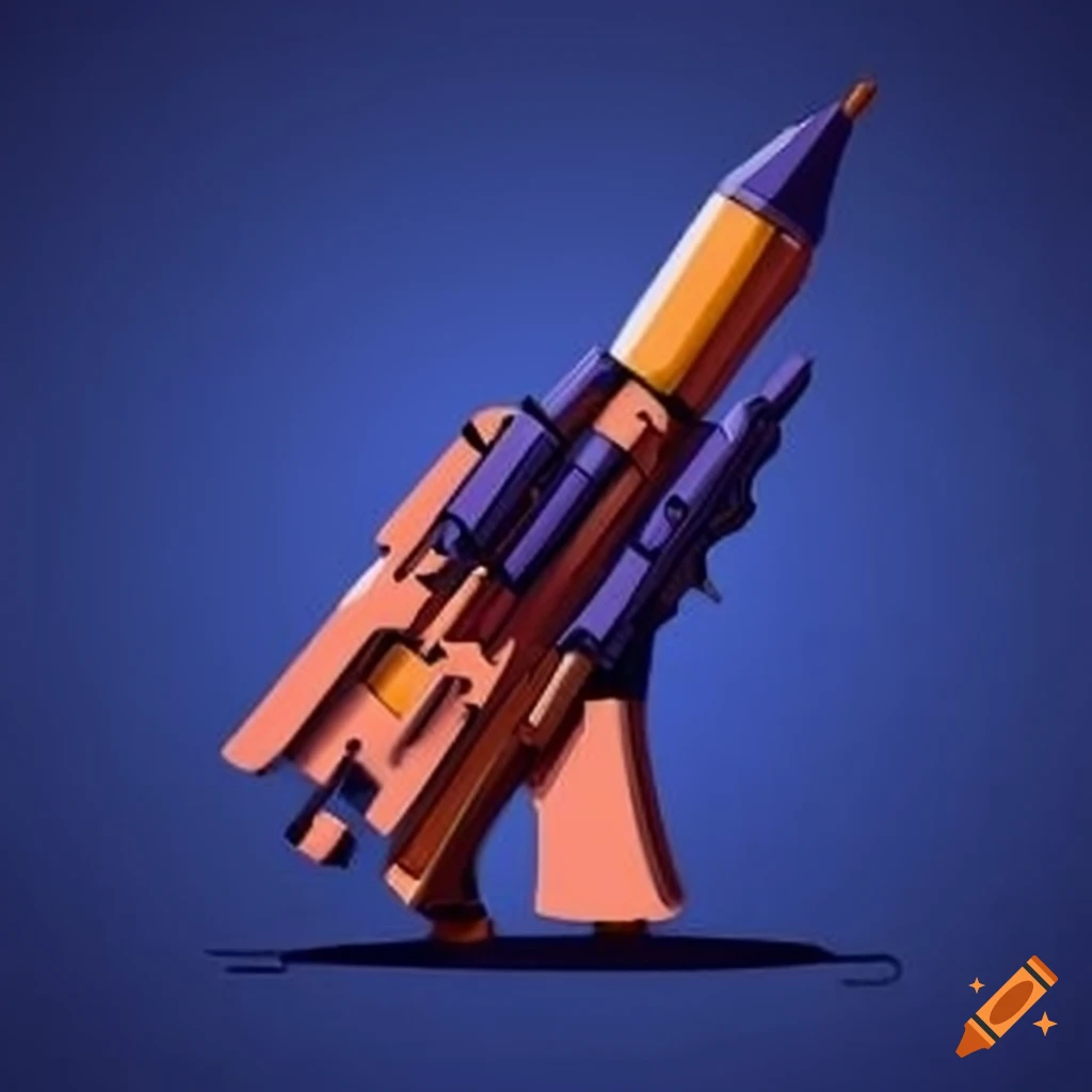 Image of titan launcher distinguishes on Craiyon