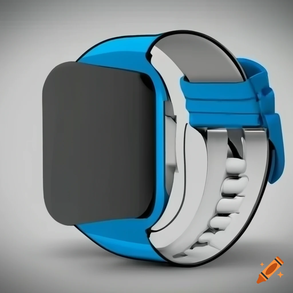 3d illustration of a smartwatch for web design on Craiyon