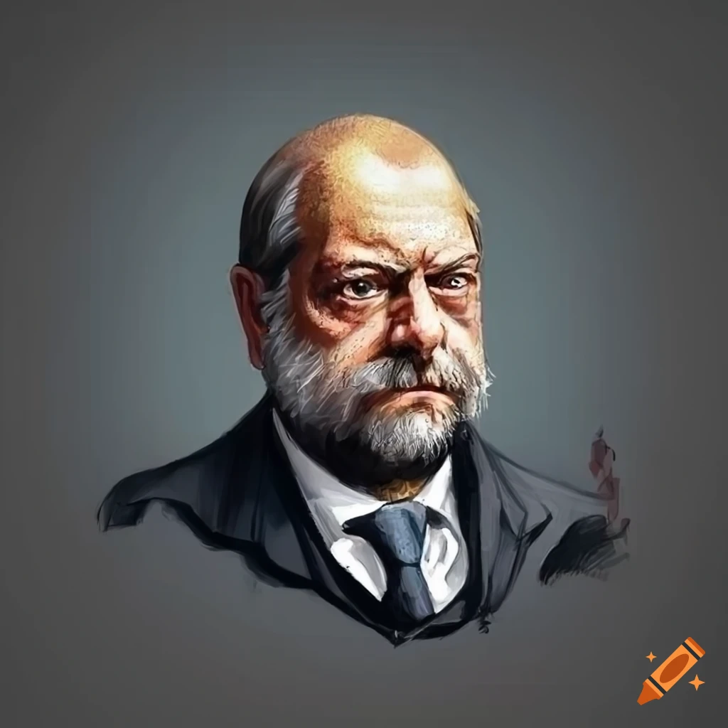 Portrait of éric dupond-moretti on Craiyon