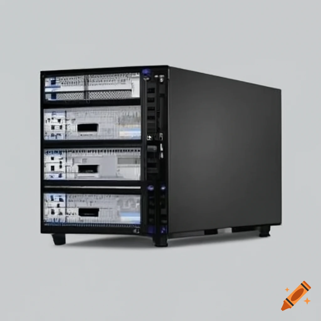 Image representing a zone server on Craiyon