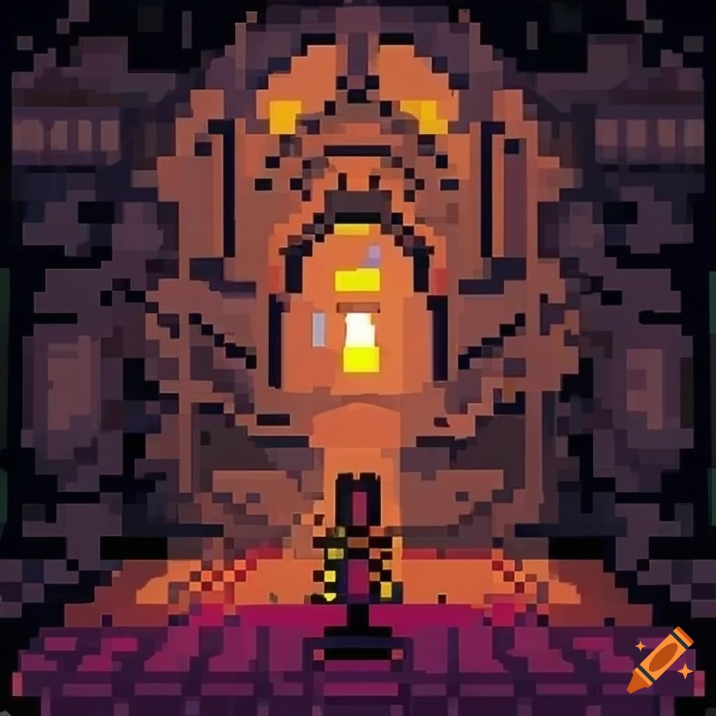 Vintage 16-bit dungeon artwork on Craiyon