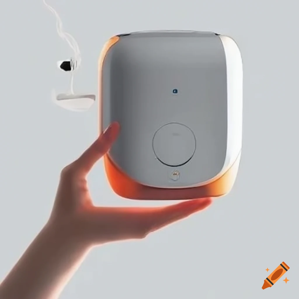 Smart medication dispenser with minimalist design incorporating wood ...