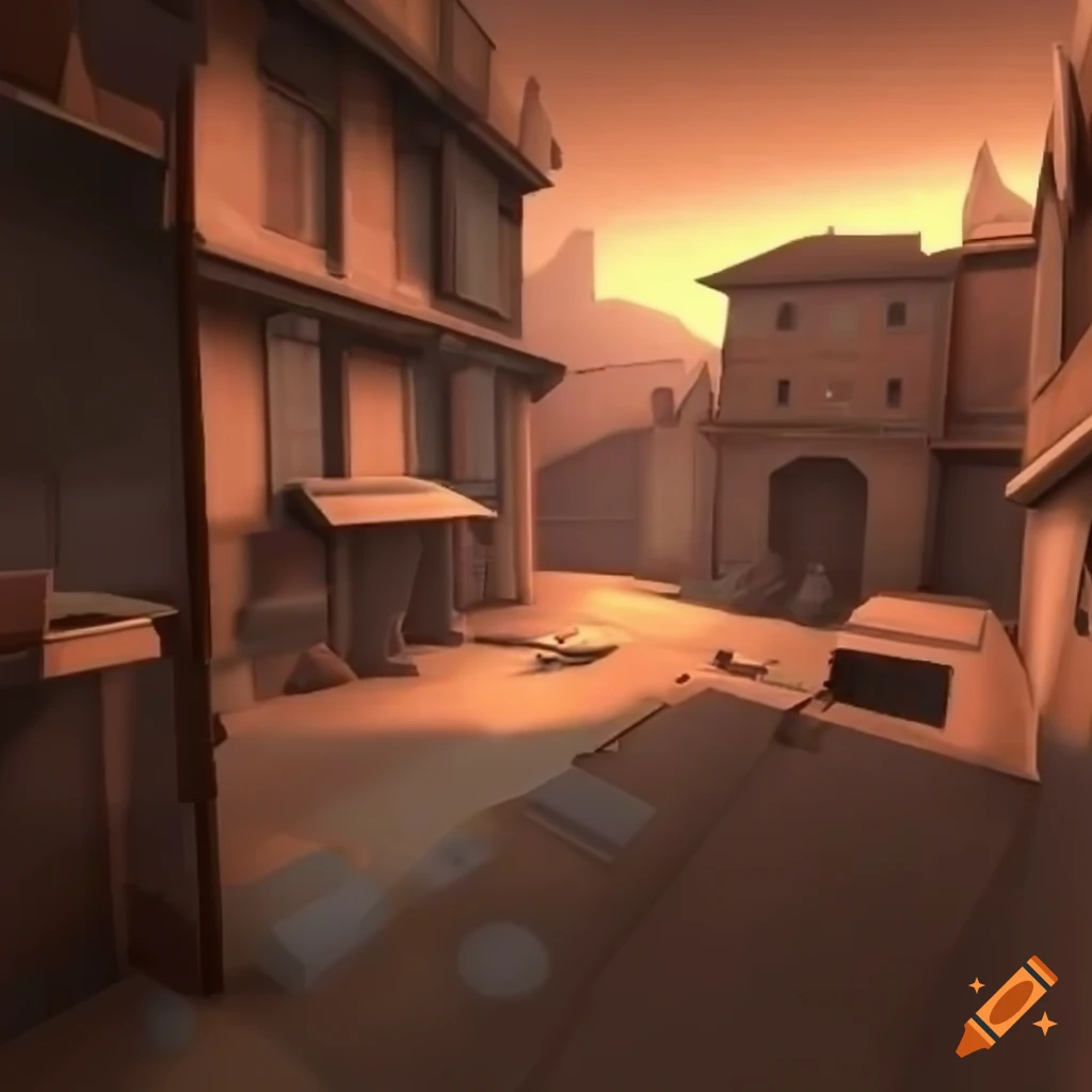 Tf2 map on Craiyon