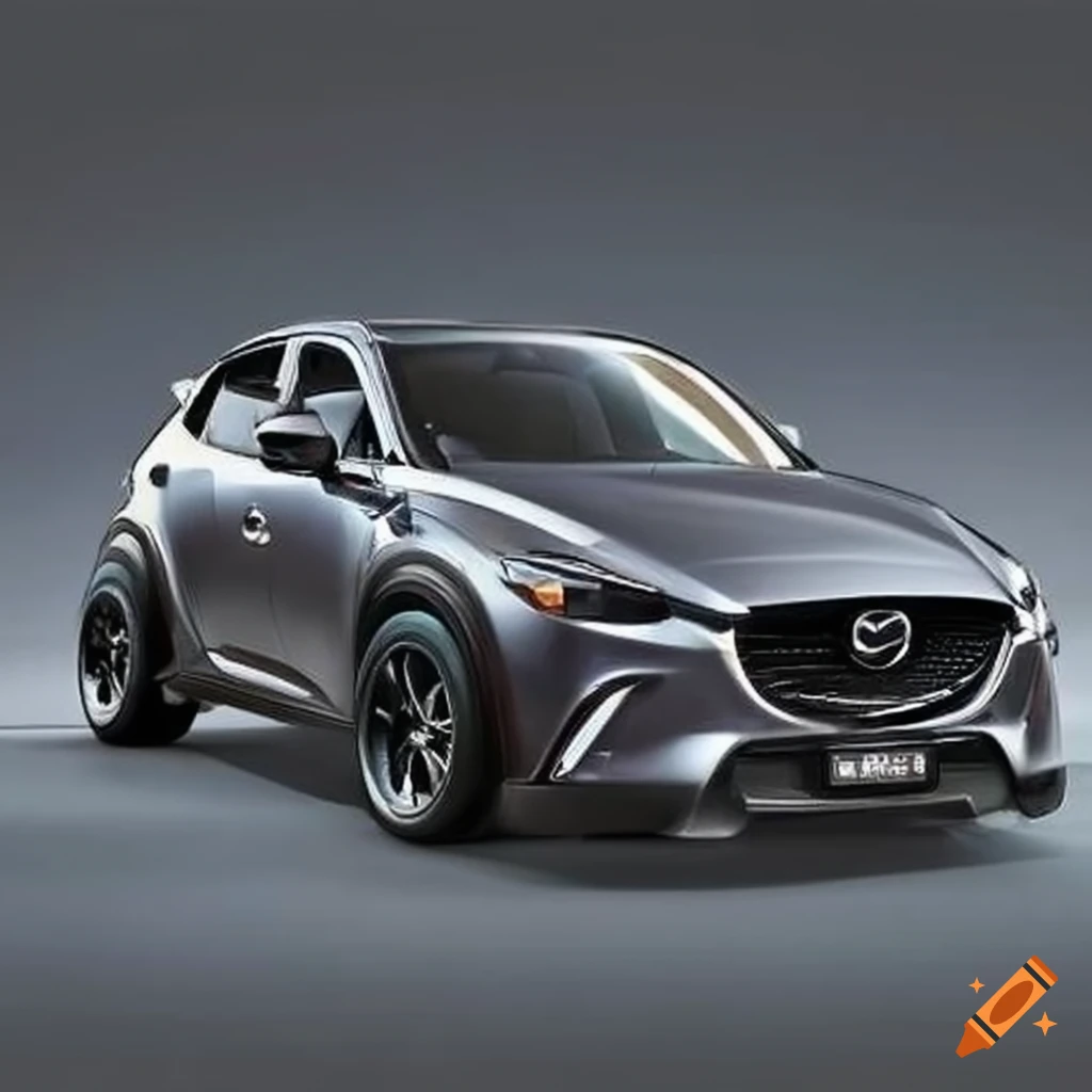 Pimped Mazda CX3 car on Craiyon