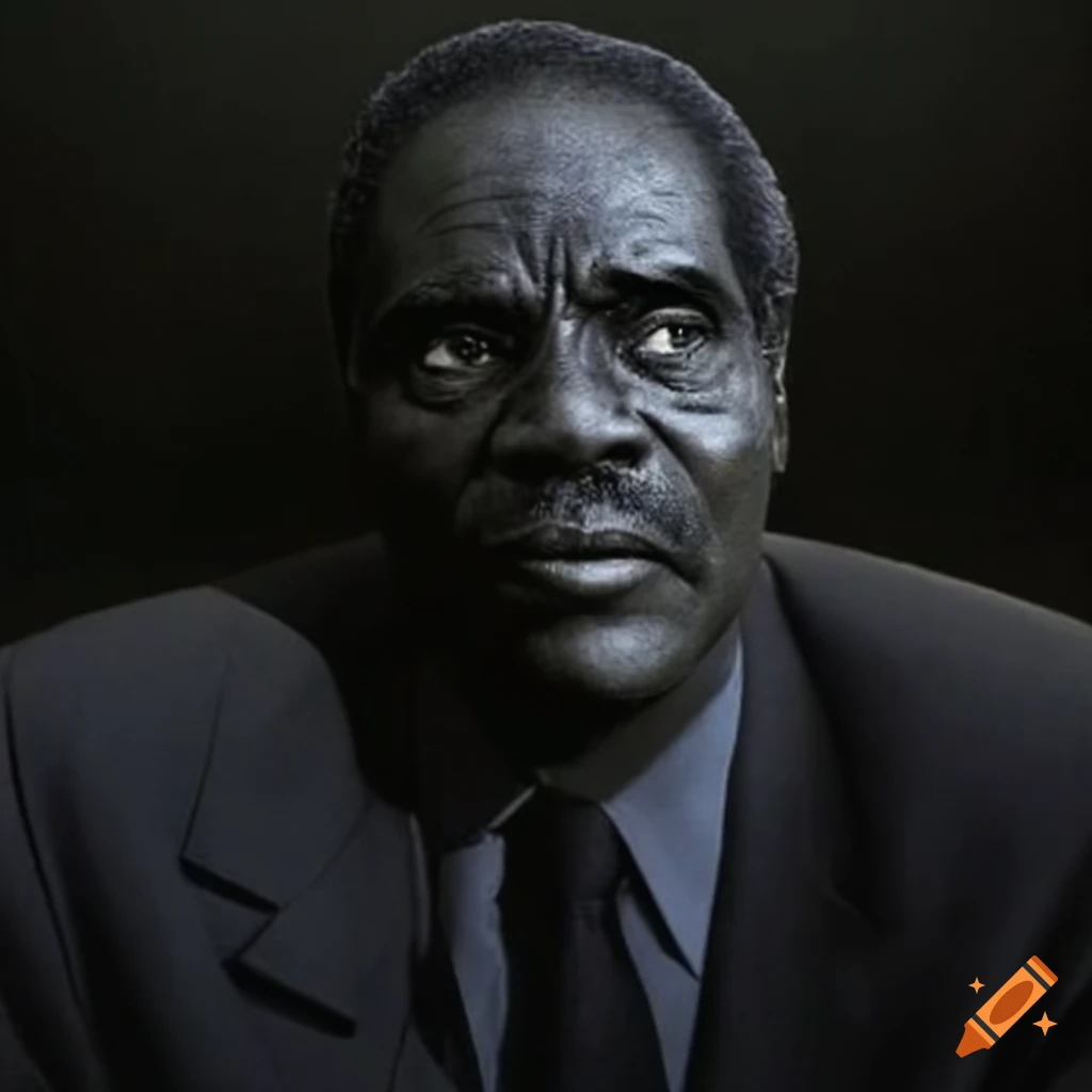 Portrait of françois mitterrand on Craiyon