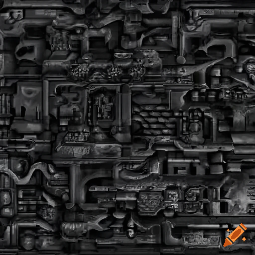 2d high resolution tiles with alien faces on Craiyon